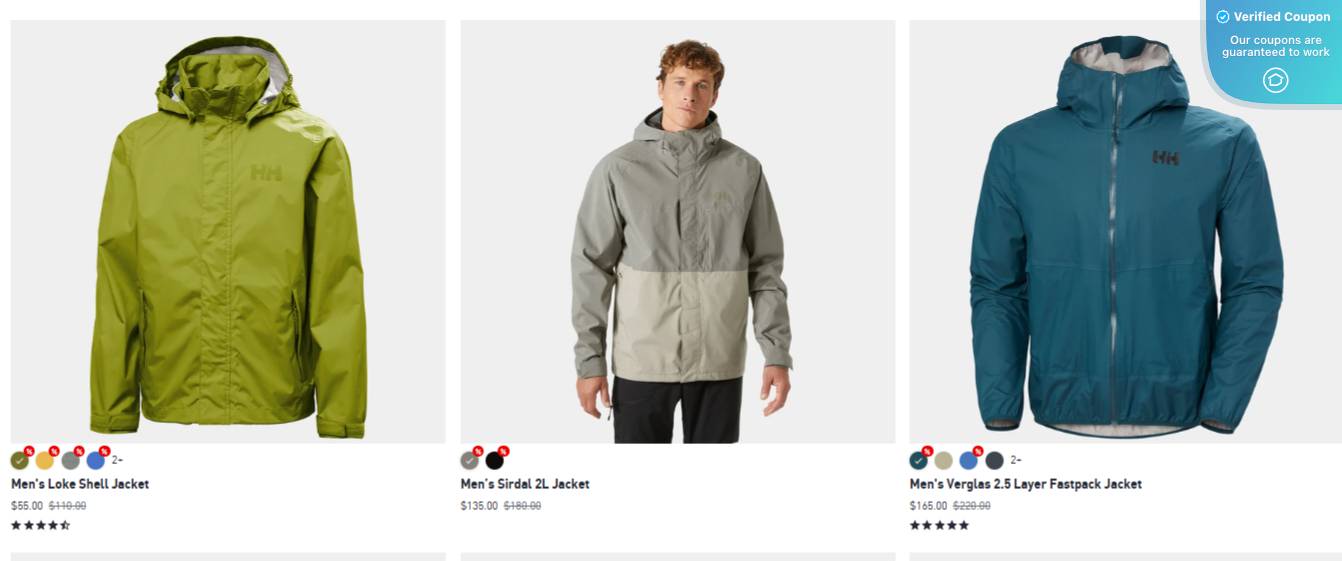 20% Off Helly Hansen Coupons & Discount Codes - March 2025