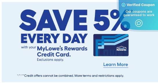 20% Off Lowe's Coupons & Promo Codes - March 2025