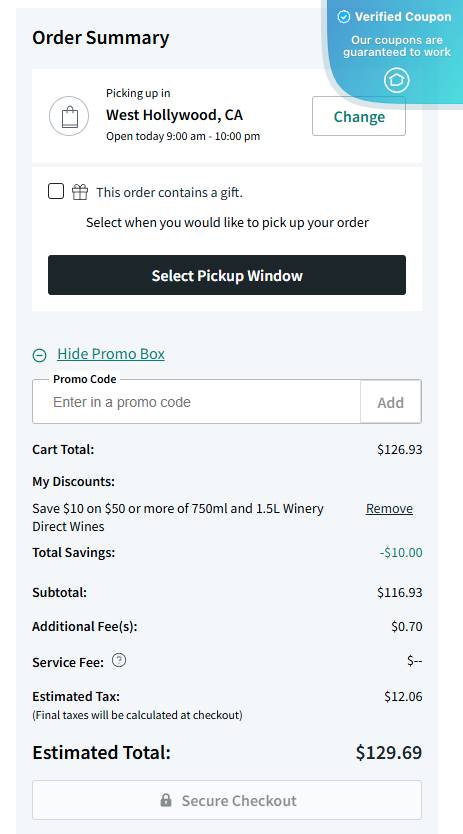 20% Off Total Wine Coupons & Promo Codes - March 2025