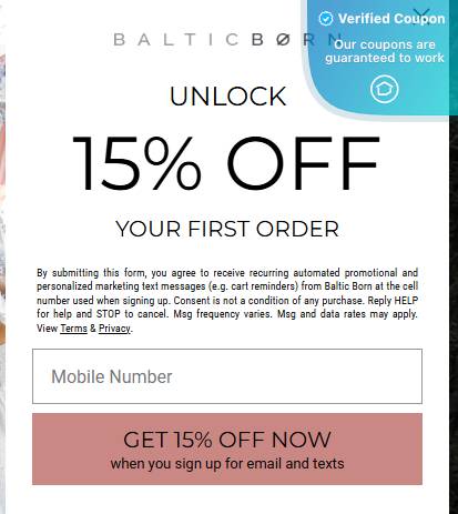 20% Off Baltic Born Coupons & Discount Codes - March 2025