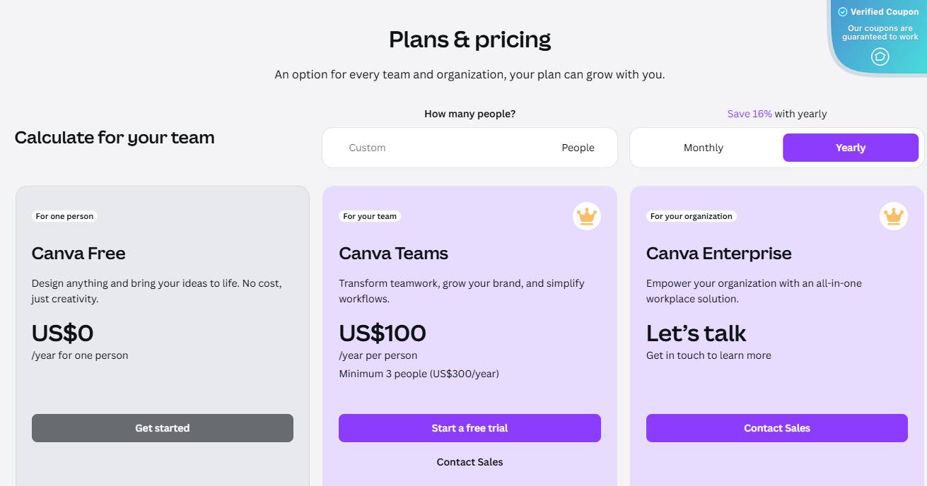 25% Off Canva Coupons & Coupon Codes - March 2025