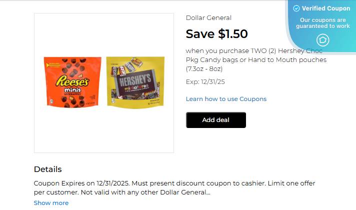 $3 Off Dollar General Coupons & Discounts - April 2025