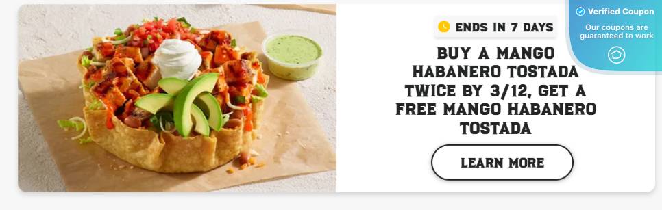 El Pollo Loco Coupons & Coupon Codes: 15% Off - March 2025