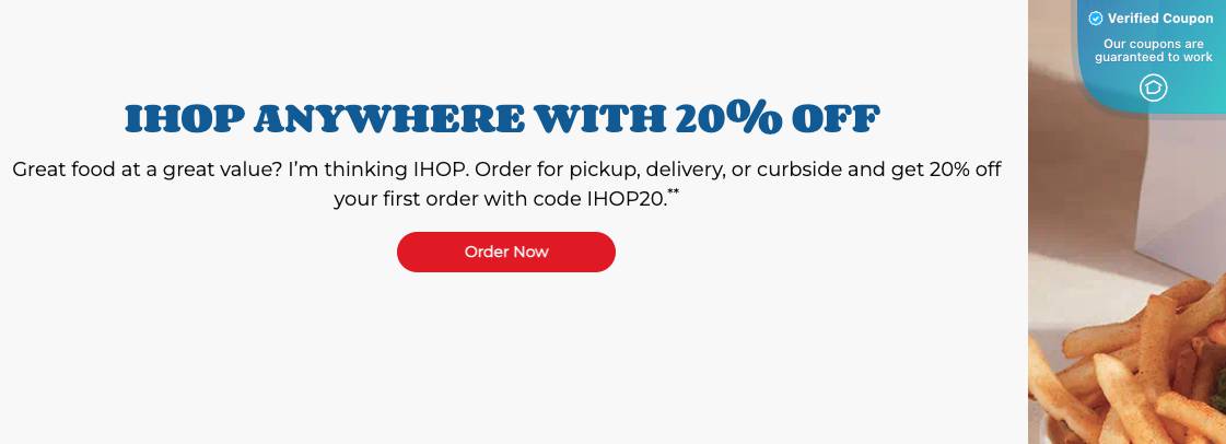 Ihop coupons code store