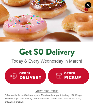 Krispy Kreme Coupons & Coupon Codes for March 2025: 10% Off