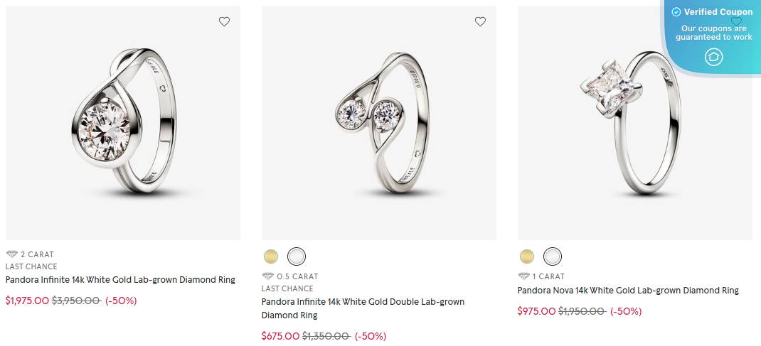 20% Off Pandora Jewelry Coupons & Coupon Codes - March 2025