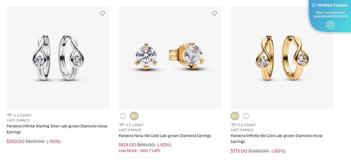 20% Off Pandora Jewelry Coupons & Coupon Codes - March 2025