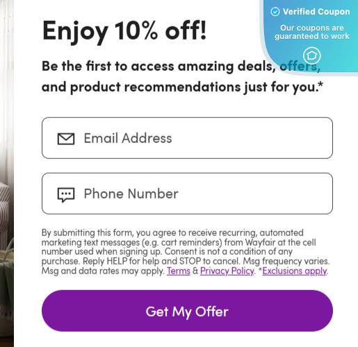 20% Off Wayfair Coupons & Promo Codes - March 2025