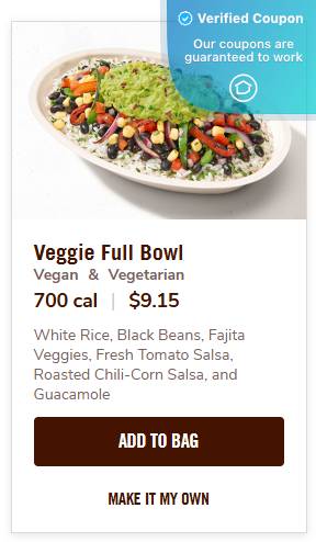 10% Off Chipotle Coupons & Coupon Codes - March 2025