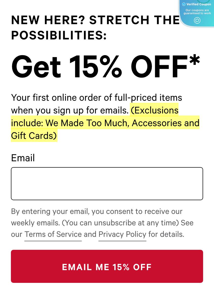 15% Off lululemon Coupons & Discount Codes - March 2025