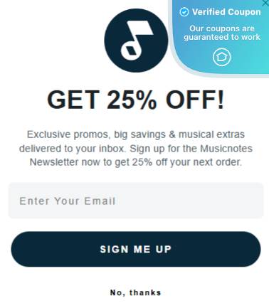 40% Off Musicnotes Coupons & Promo Codes - March 2025