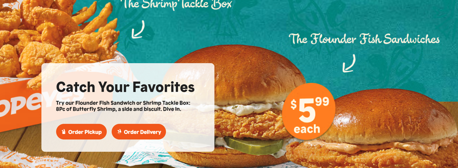 Popeyes Coupons: Save $10 - March 2025