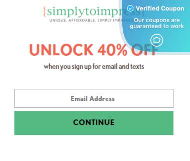 Simply To Impress Coupons & Promo Codes: 50% Off