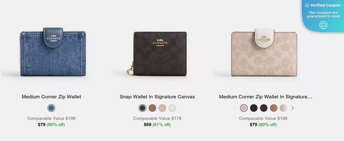 20% Off Coach Outlet Coupons & Promo Codes - March 2025