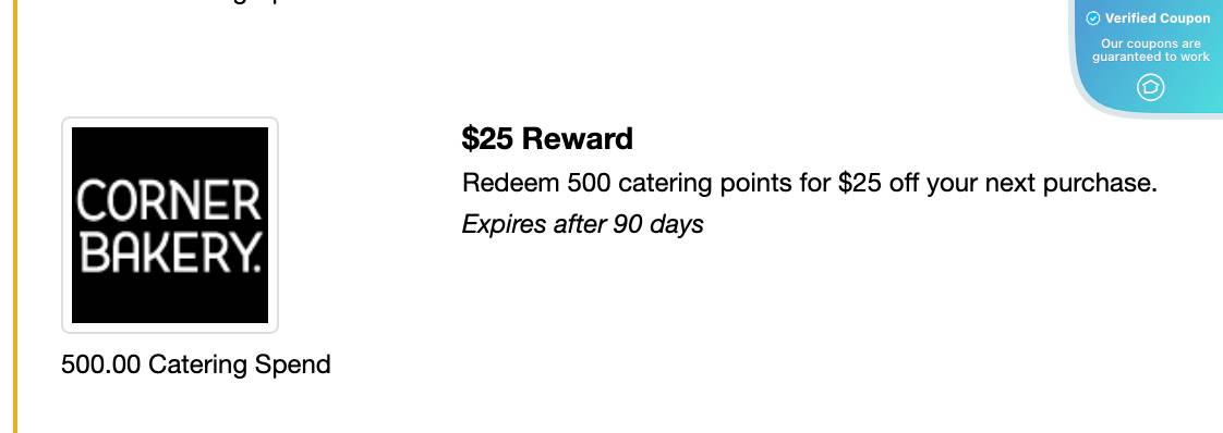 Corner Bakery Coupons & Deals - Save $10 in March 2025