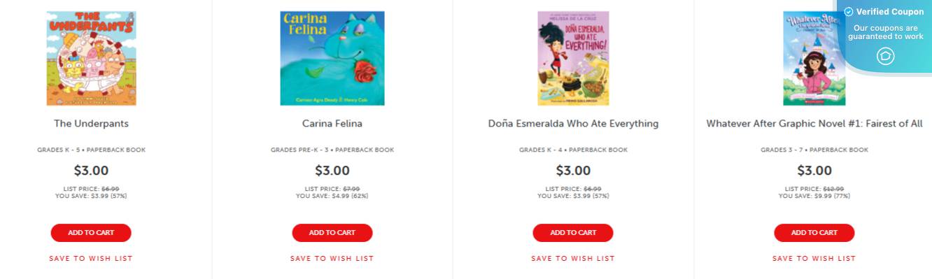 40% Off Scholastic Coupons & Promo Codes - March 2025