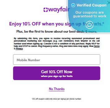 15% Off Wayfair Coupons & Promo Codes - April 2025