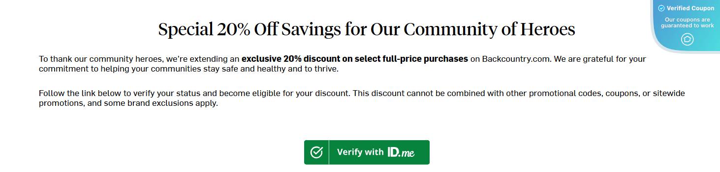 20% Off Backcountry Coupons & Promo Codes - March 2025