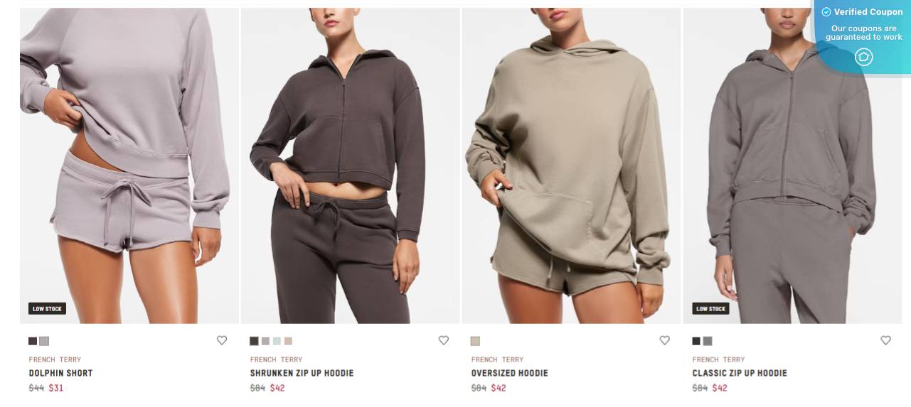 50% Off Skims Coupons & Discount Codes - April 2025