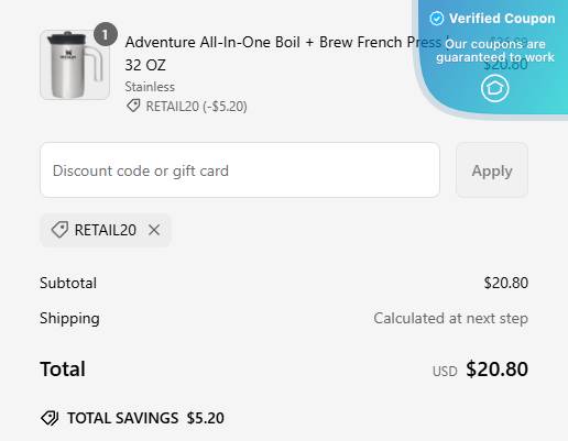 40% Off Stanley Coupons & Discount Codes - March 2025