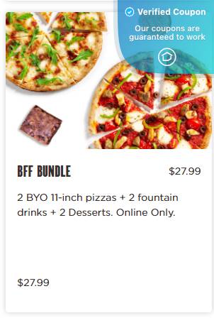 50% Off Blaze Pizza Coupons & Coupon Codes - March 2025