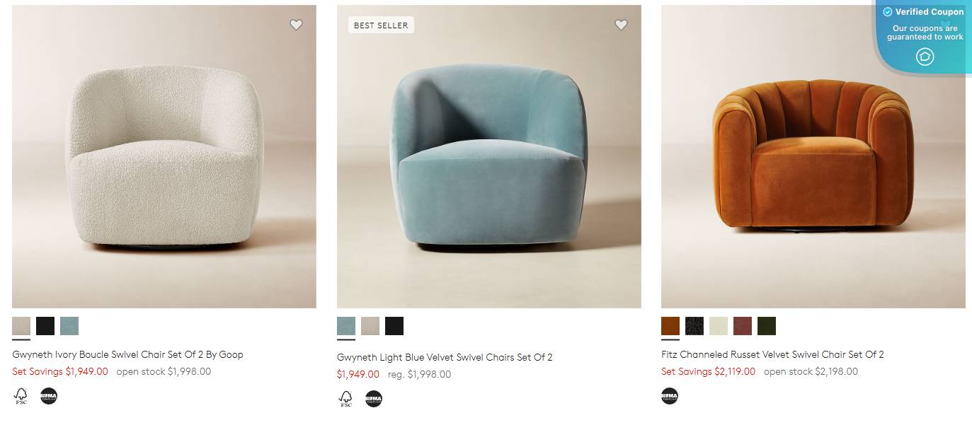 30% Off CB2 Coupons & Promo Codes - March 2025