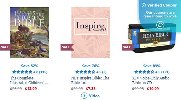 40% Off Christian Book Coupons & Promo Codes - March 2025