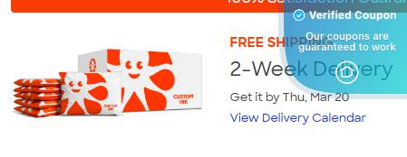 $50 Off Custom Ink Coupons & Voucher Codes - March 2025