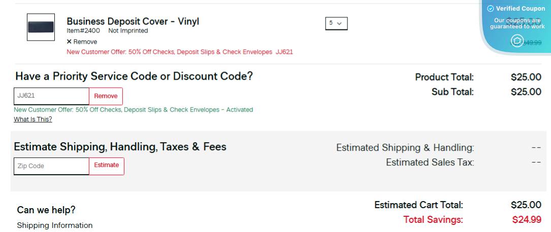 25% Off Deluxe Checks Coupons & Discount Codes - March 2025