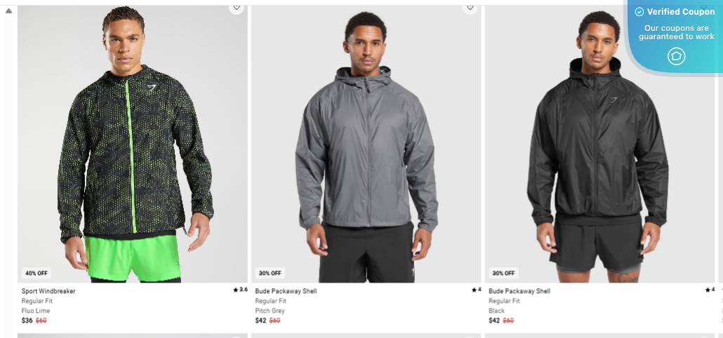 15% Off Gymshark Coupons & Discount Codes - March 2025