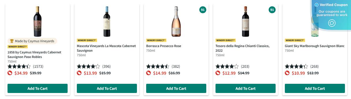 20% Off Total Wine Coupons & Promo Codes - March 2025