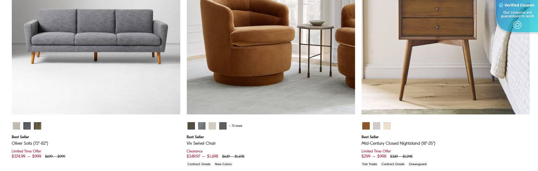 20% Off West Elm Coupons & Promo Codes - March 2025