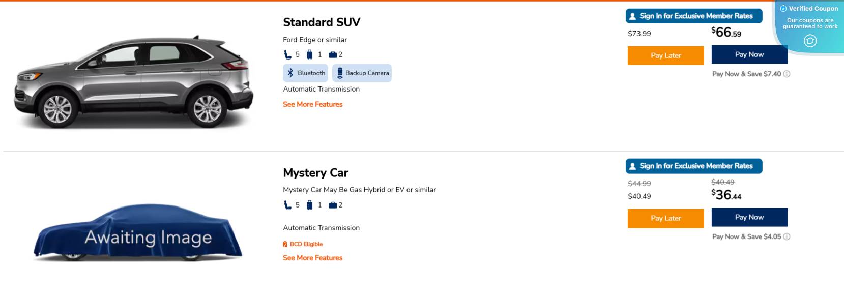 40% Off Budget Car Rental Coupons & Discount Codes - March 2025