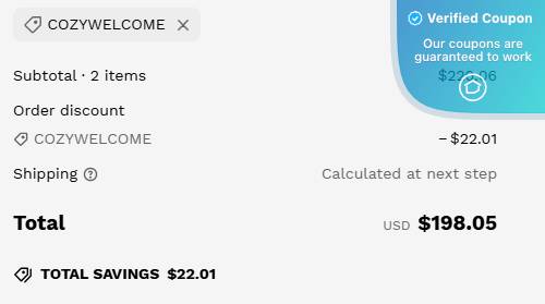 50% Off Cozy Earth Coupons & Discount Codes - March 2025