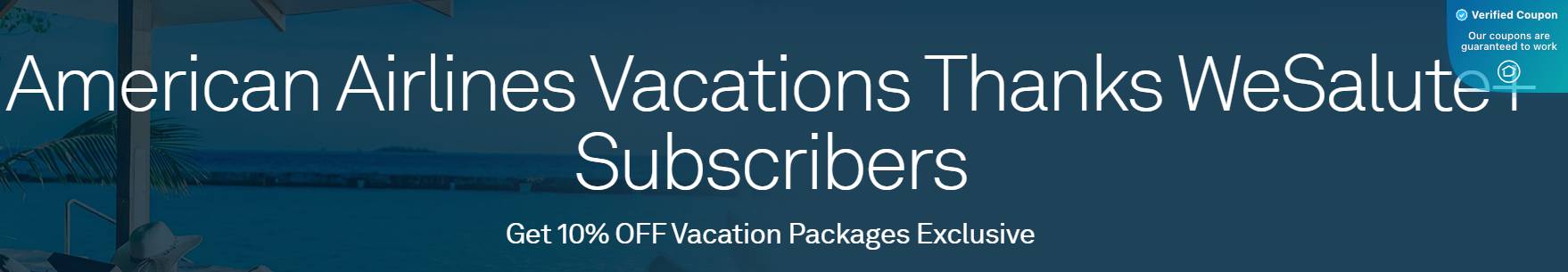 10% Off American Airlines Coupons & Promo Codes - March 2025