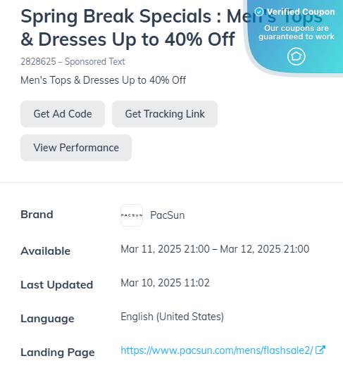 20% Off PacSun Coupons & Promo Codes - April 2025