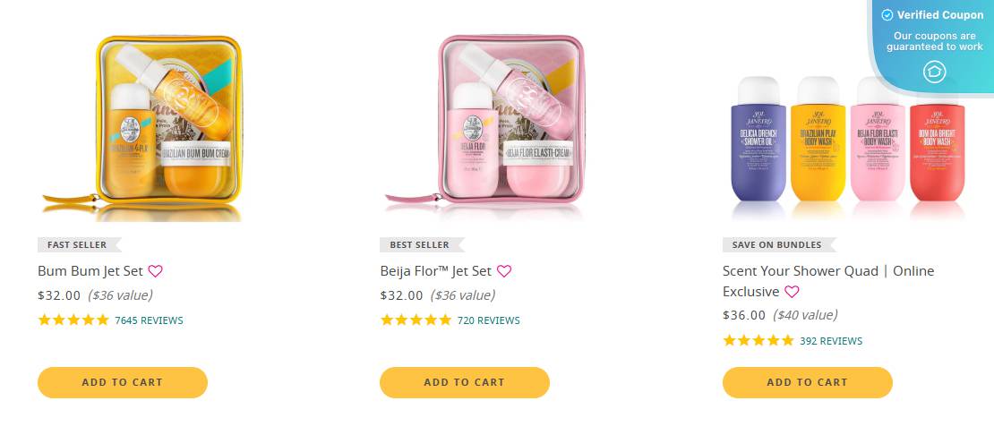 $20 Off Sol de Janeiro Coupons & Discount Codes - April