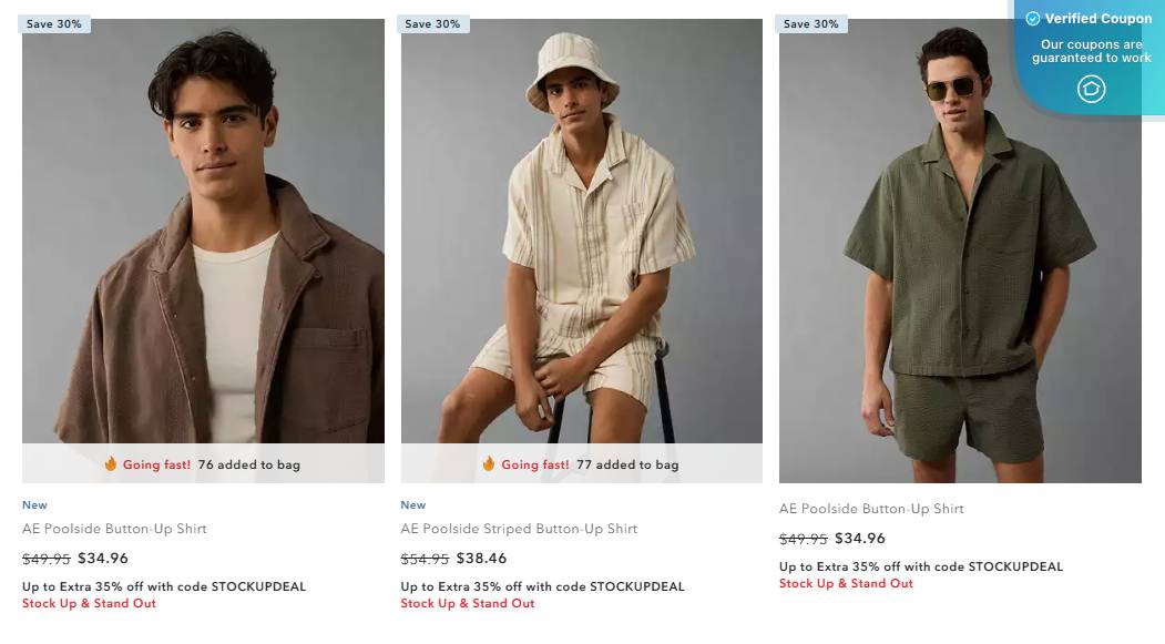 40% Off American Eagle Coupons & Promo Codes - March 2025