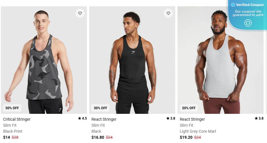 15% Off Gymshark Coupons & Discount Codes - April 2025