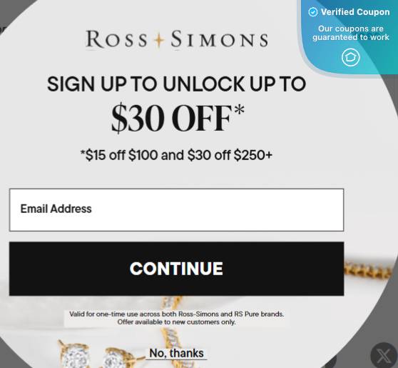 25% Off Ross-Simons Coupons & Promo Codes - March 2025