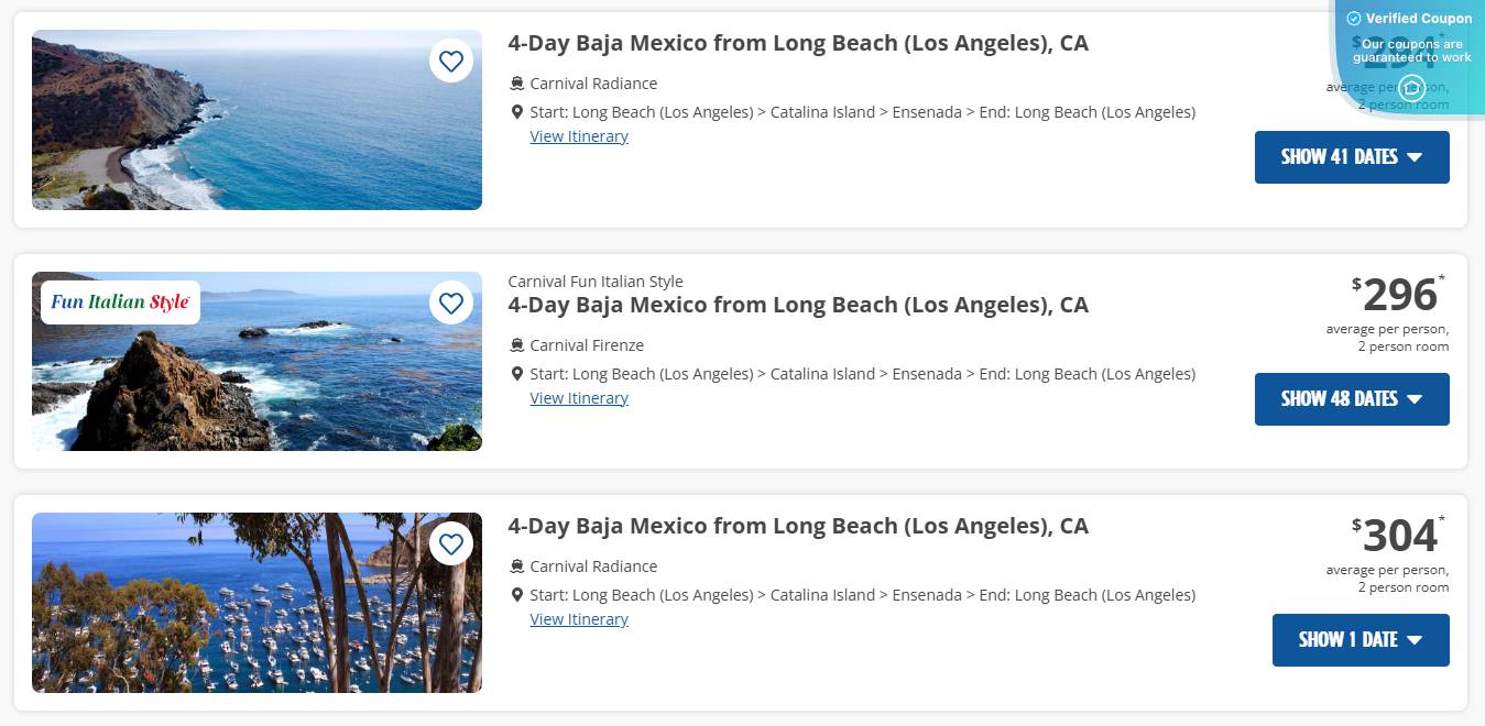 35% Off Carnival Cruise Coupons & Promo Codes - April 2025