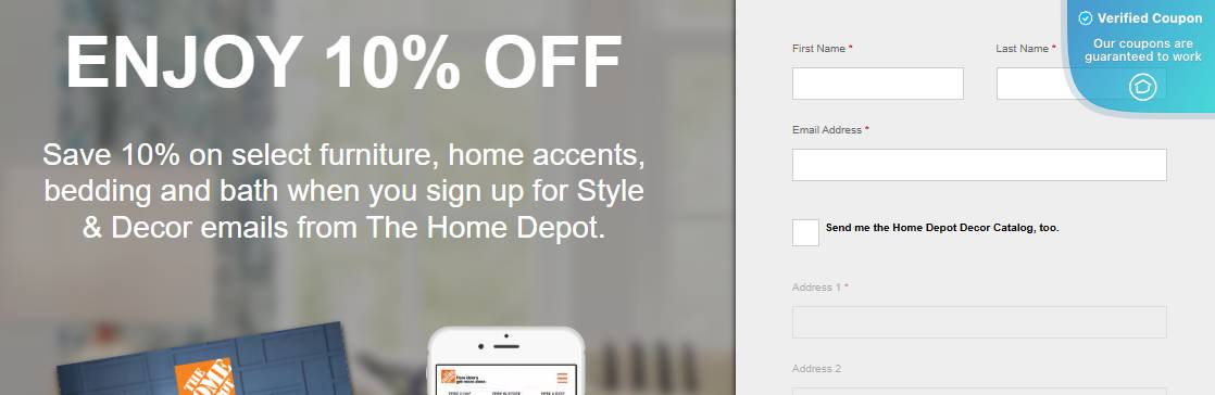 20% Off Home Depot Coupons & Promo Codes - April 2025