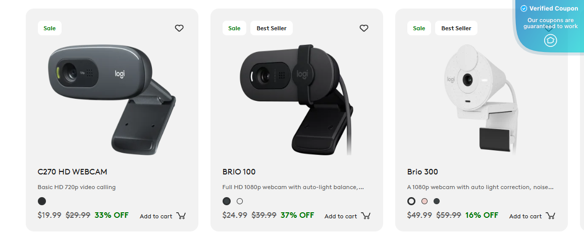 30% Off Logitech Coupons & Promo Codes - March 2025