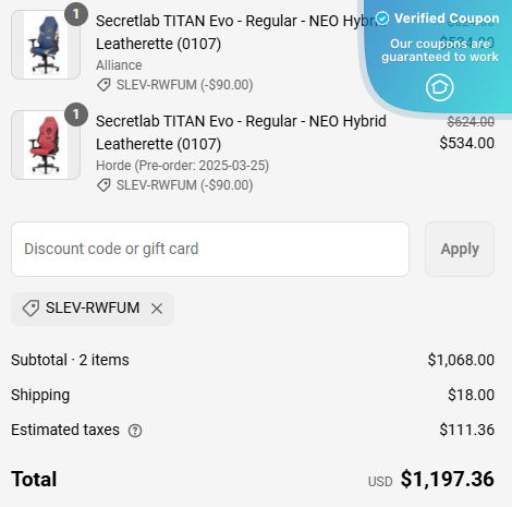 $30 Off Secretlab Coupons & Discount Codes - March 2025