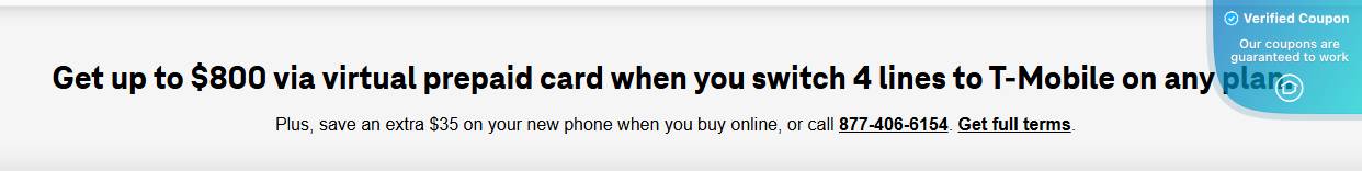 40% Off T Mobile Coupons & Promo Codes - March 2025