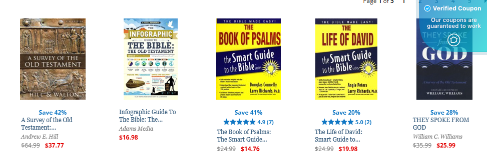 40% Off Christian Book Coupons & Promo Codes - April 2025