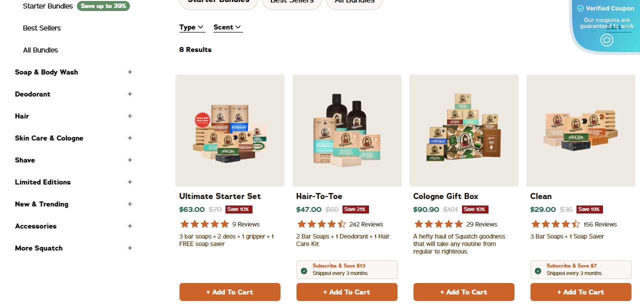 30% Off Dr. Squatch Coupons & Discount Codes - March 2025