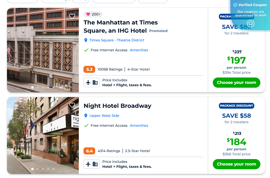 20% Off Priceline Coupons & Promo Codes - March 2025