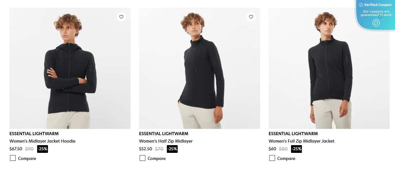 40% Off Salomon Coupons & Discount Codes - March 2025