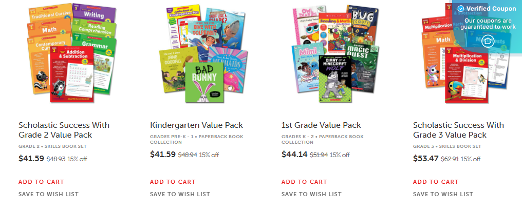 40% Off Scholastic Coupons & Promo Codes - March 2025
